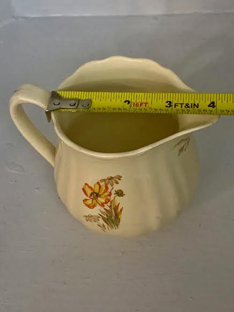 Beautiful Vintage J & G Meakin Jug With Floral Design Tea Ware Milk ...