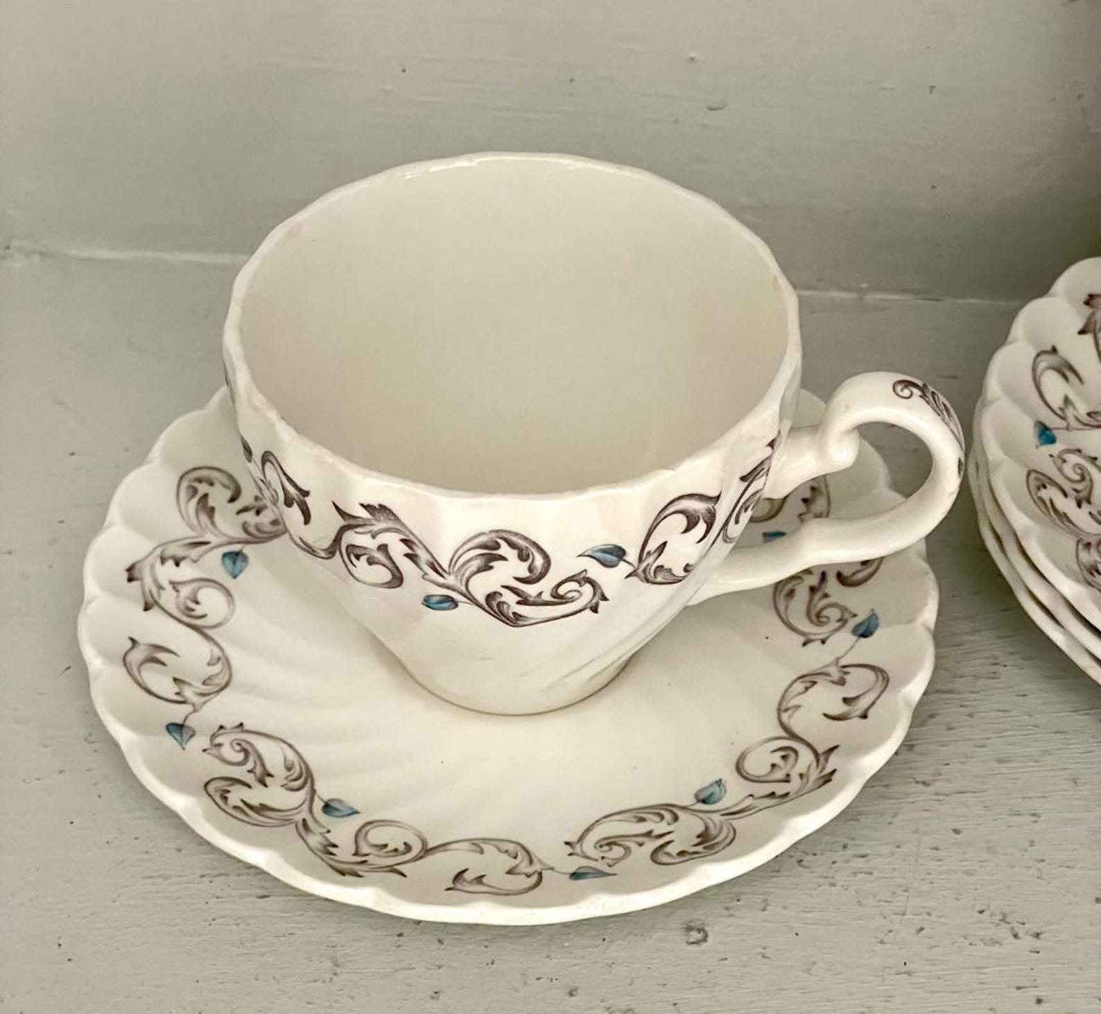 Vintage Encore Ironstone Hand Engraving Johnson Brothers English ...