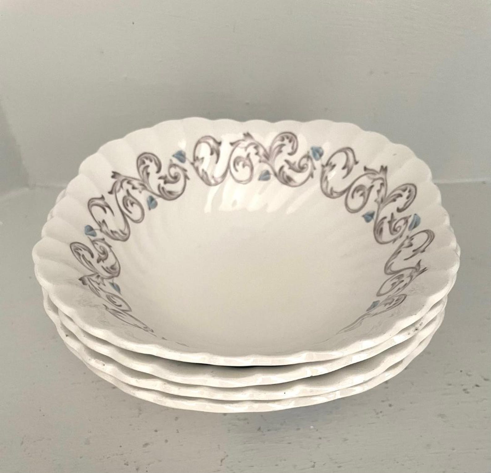 Vintage Encore Ironstone Hand Engraving Johnson Brothers English ...