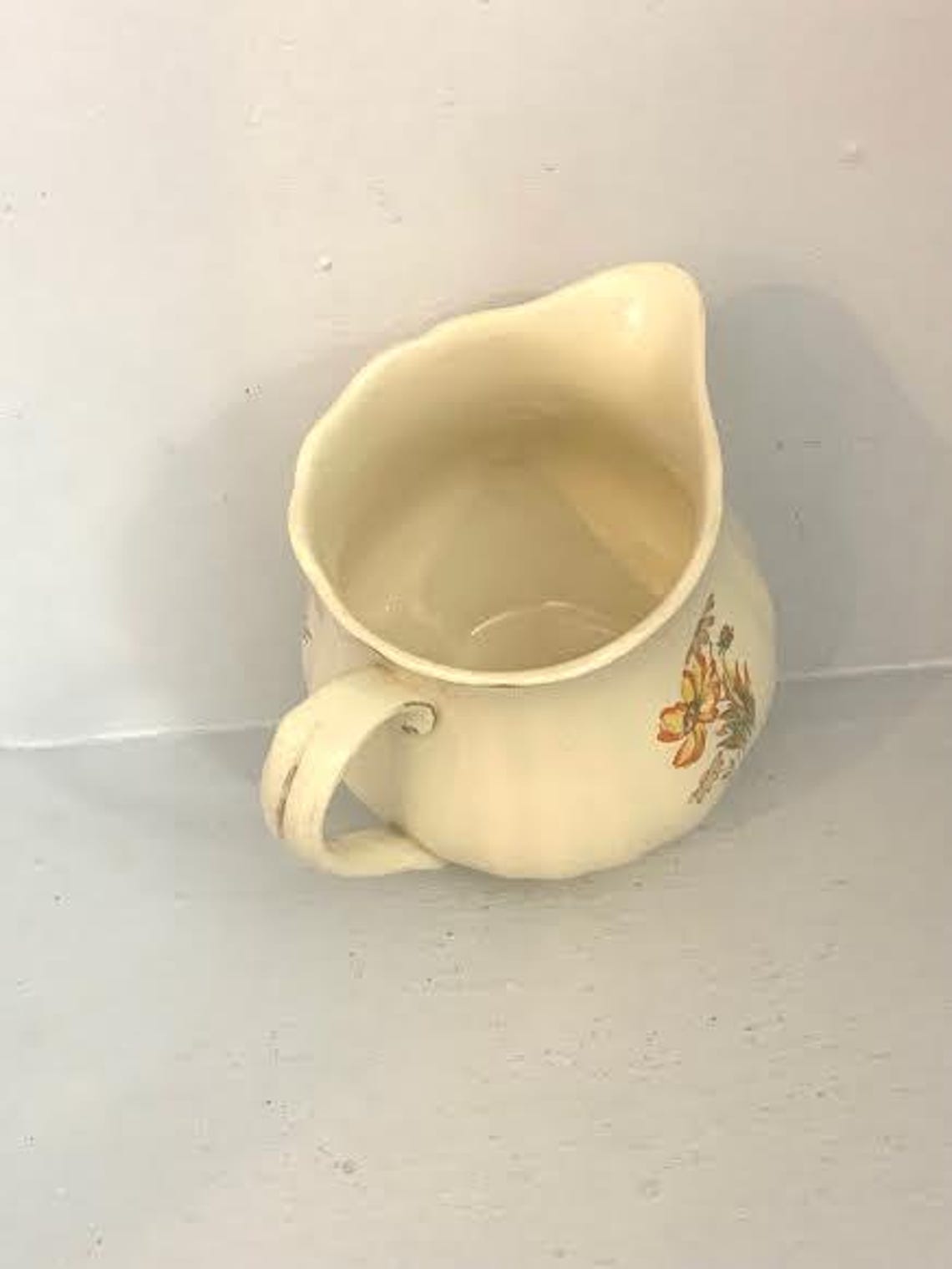 Beautiful Vintage J & G Meakin Jug With Floral Design Tea Ware Milk ...