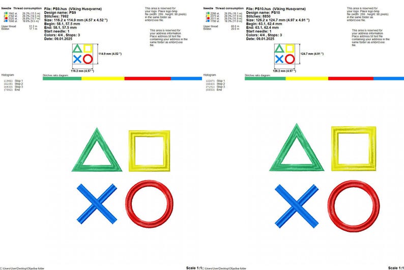 Logo | Pop Culture | Geometric Shapes | Video Games | Embroidery Design ...