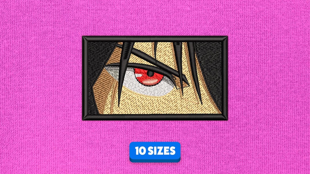 Anime | Cartoon | Character | Eye | Hair | Red | Art | Embroidery ...
