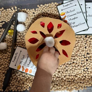 Pumpkin Pie Sensory Bin Recipe Cards DIGITAL DOWNLOAD ONLY - Etsy