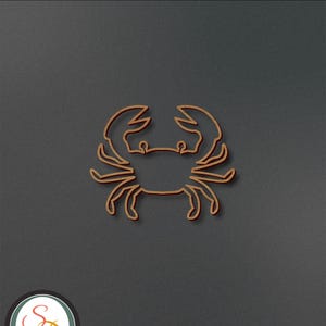 Crab Laser Cut File | Crab Engrave File | Crab SVG | Crab Animal SVG ...