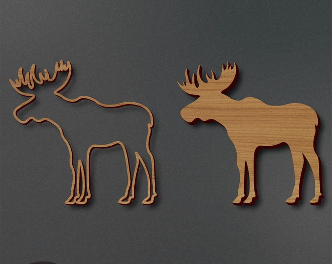 Moose Svg, Moose in the Water Svg, Moose Cricut, Moose Vector, Laser ...