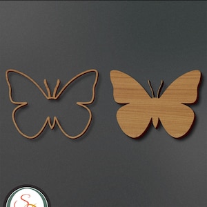 Butterfly Laser Cut File | Butterfly Engrave File | Butterfly SVG ...