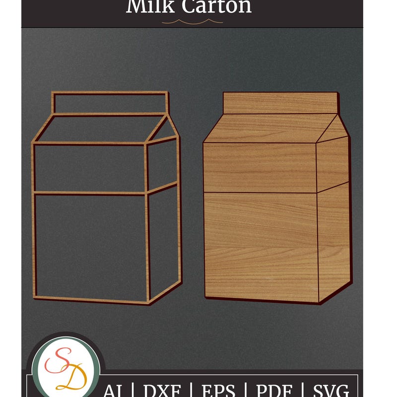 Milk Carton Boxes - Etsy