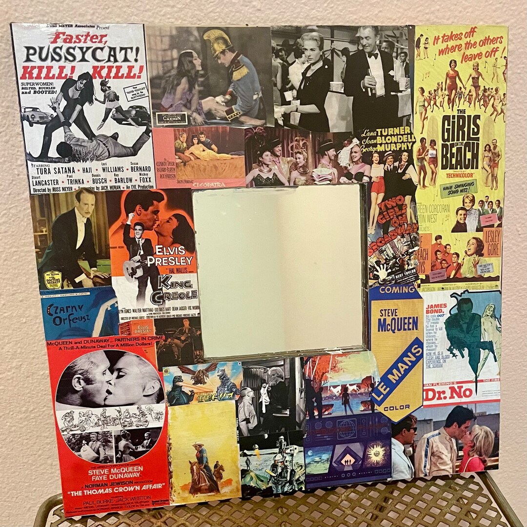 Movie Poster Mirror - Etsy