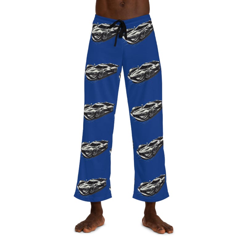 Mens Pajama Pants - Race Car Print Lounge Wear - Etsy