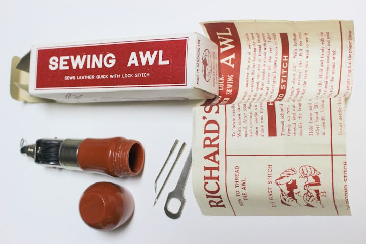 Antique Sewing Awls for Leather - Etsy