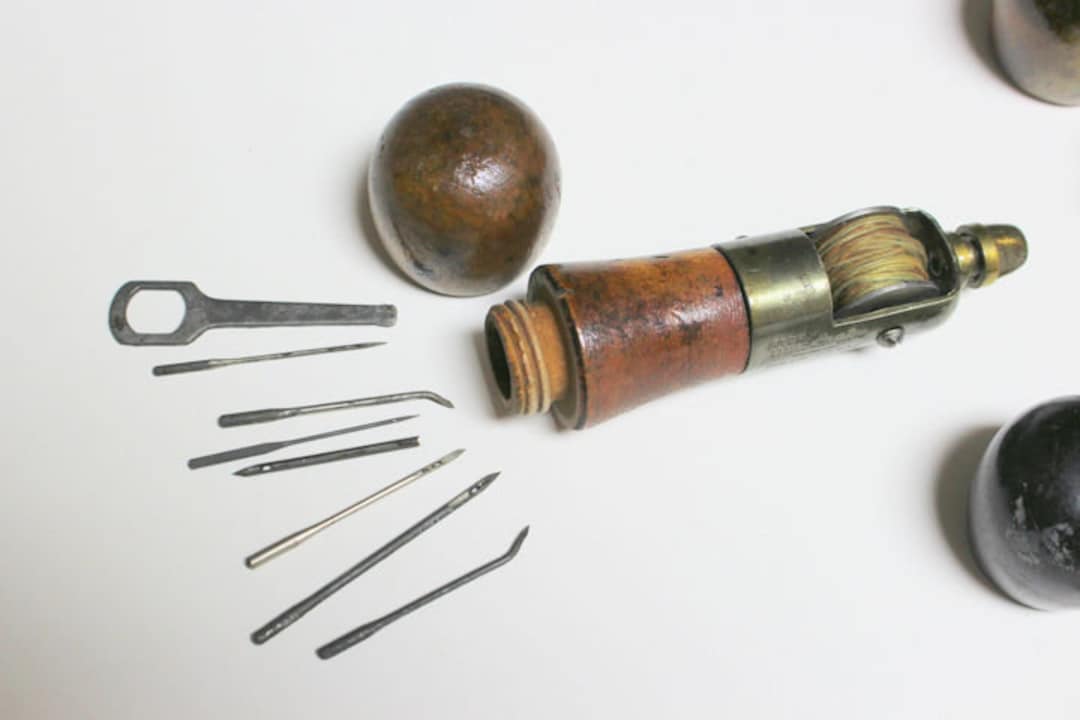 Antique Sewing Awls for Leather - Etsy