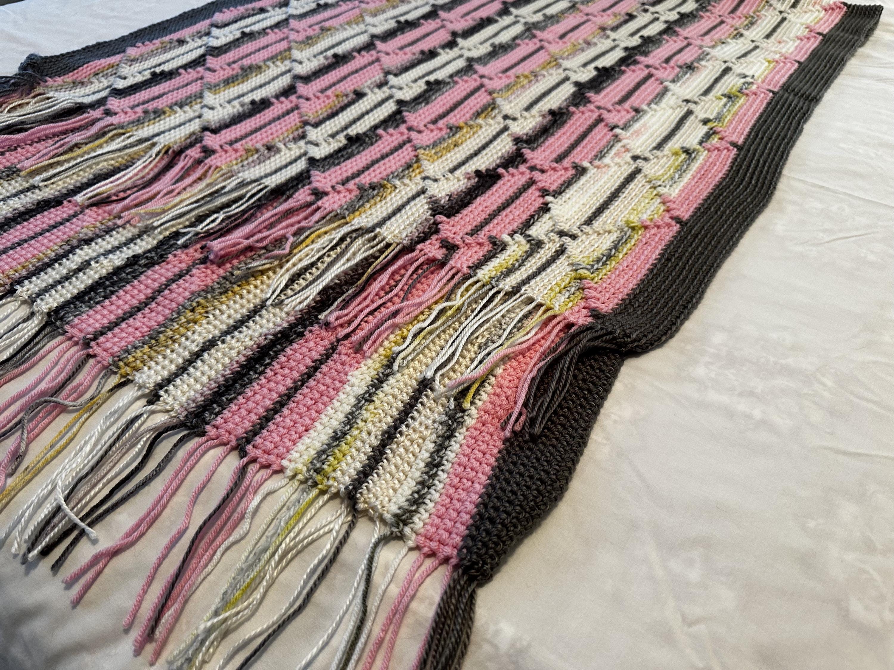 Cozy Chevron Afghan Blankets - Etsy