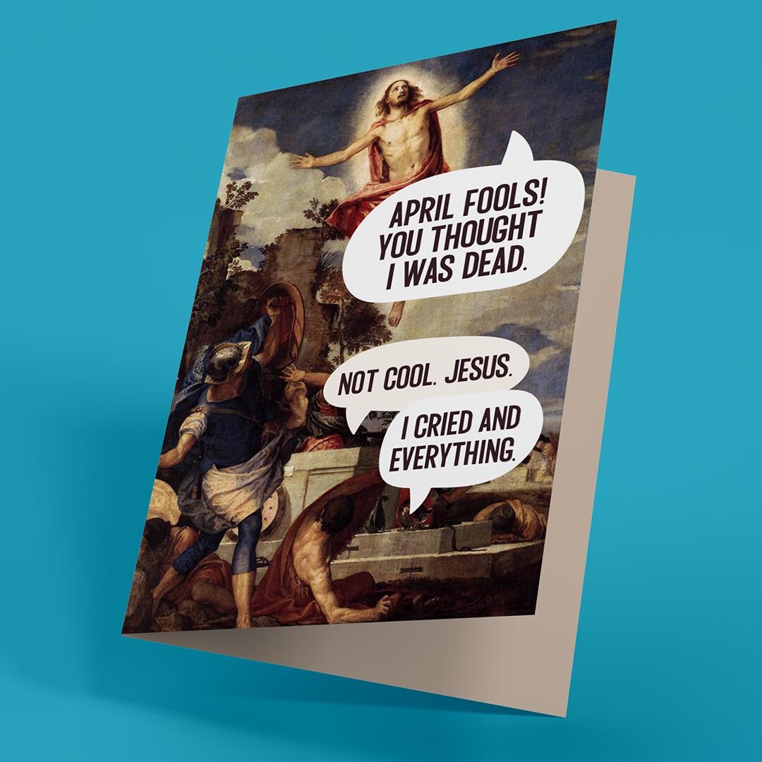 April Fools - Easter Card (funny, Irreverent, Adult Greeting Card) (145 ...