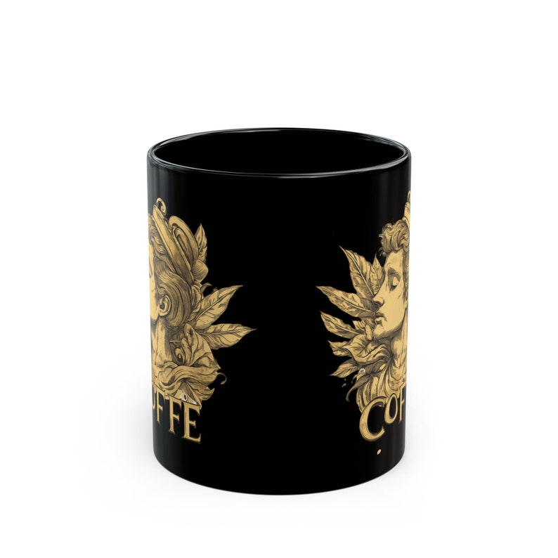 Medieval Emperor Black Mug, Classic Elegant Coffee Cup, Ideal Gift 11oz ...