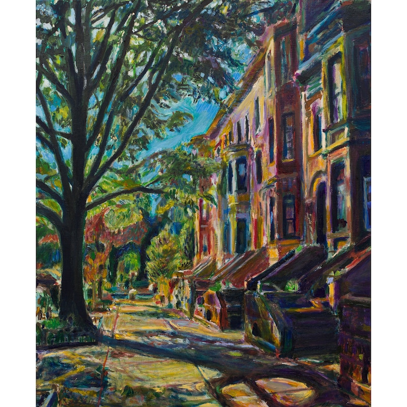 Brownstone Art - Etsy