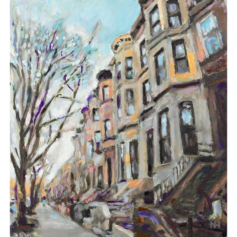 Brownstone Art - Etsy