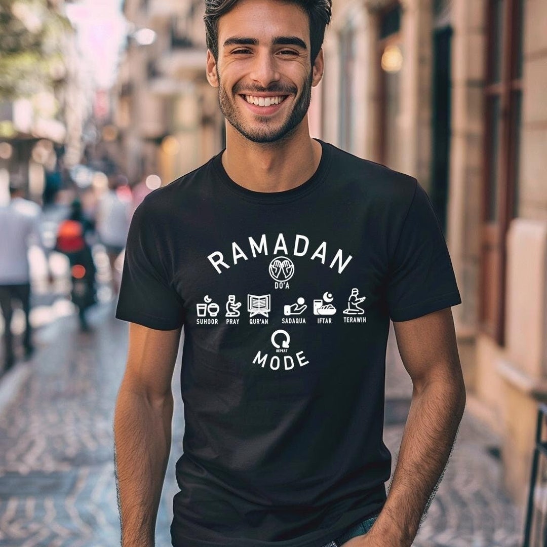 Ramadan Mode Tshirt, Family Ramadan Cute Tee, Ramadan Mubarak Shirt ...