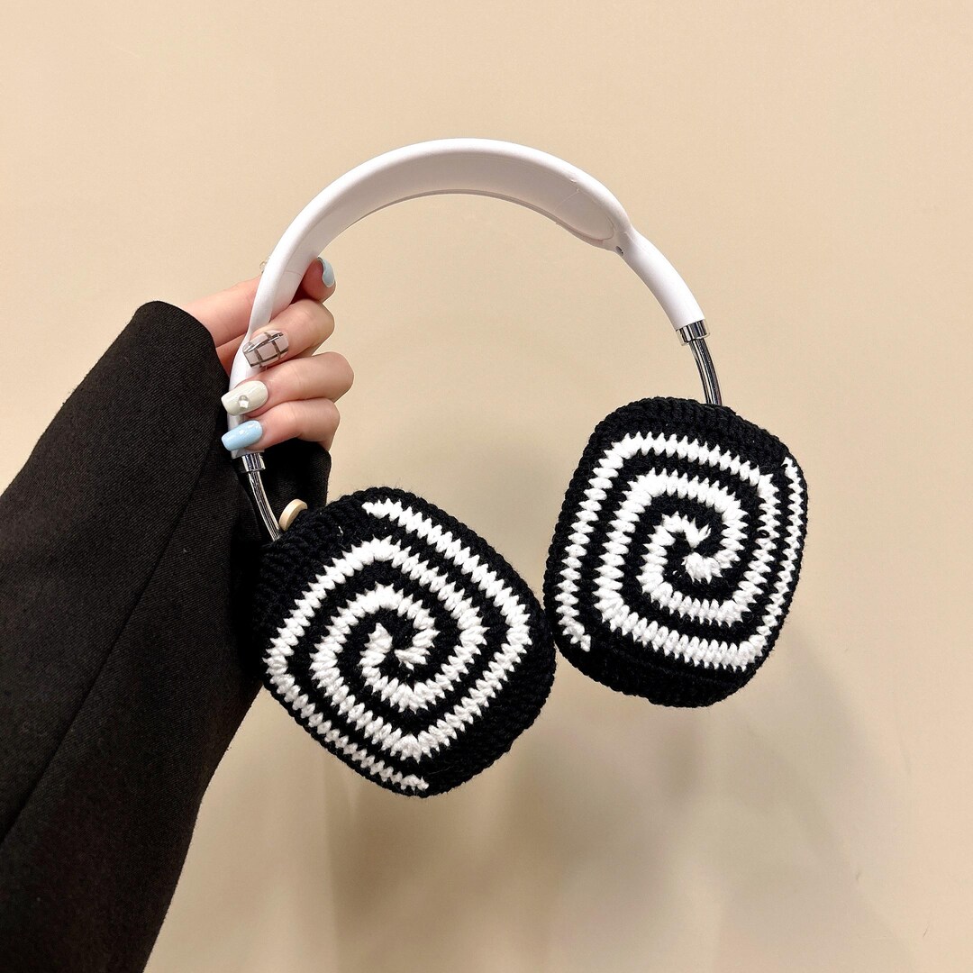 Crochet Beats Headphone Cover Music Lover Accessories Headphone Charms ...
