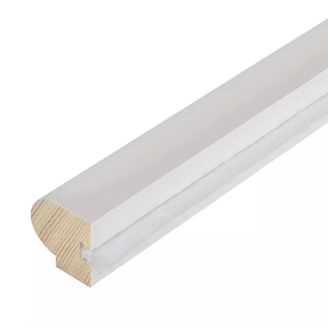 Primed Timber Sash Window Staff Beads With Draught Excluder for ...