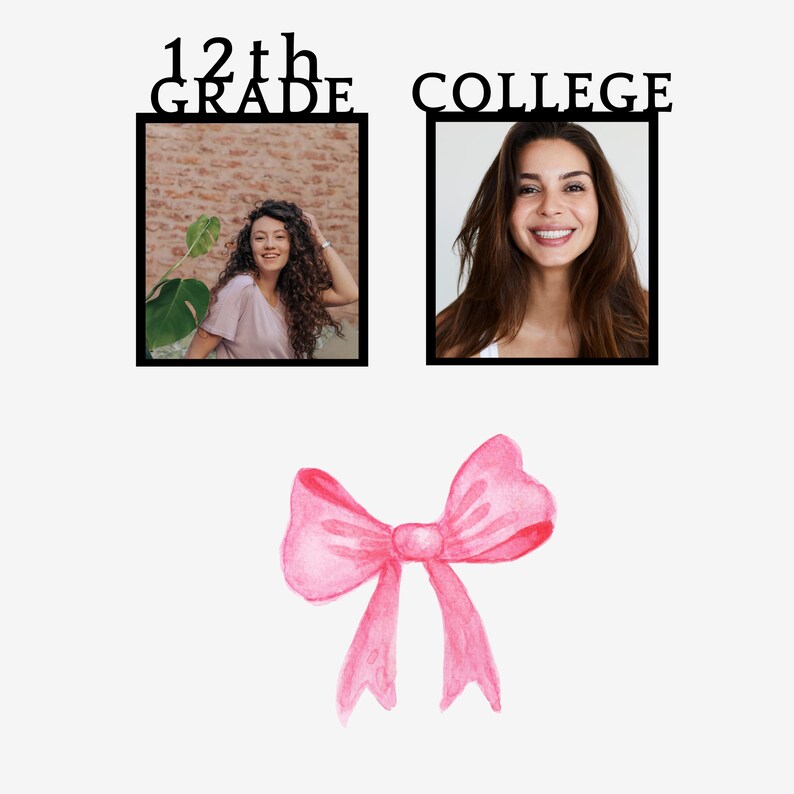 Memory Lane Graduation Banner | Bow-themed Photo Display From ...
