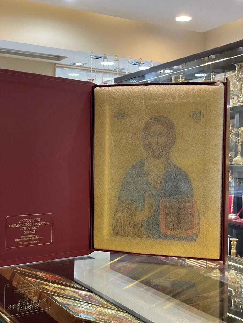 Hand-painted Saint Peter Icon • Byzantine Orthodox Art, 24K Gold - Etsy