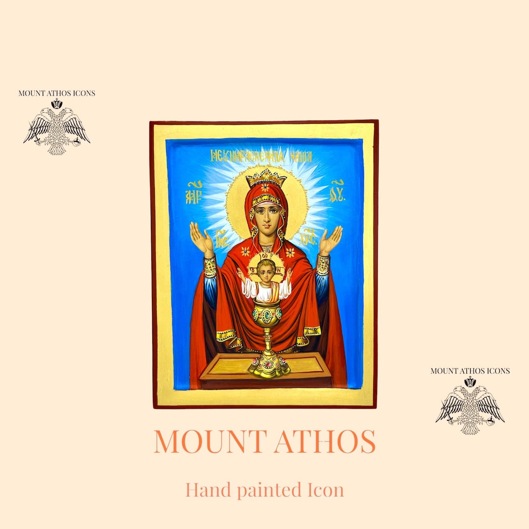 The Inexhaustible Cup Icon,mount Athos,monasteries,mount Athos Icon ...