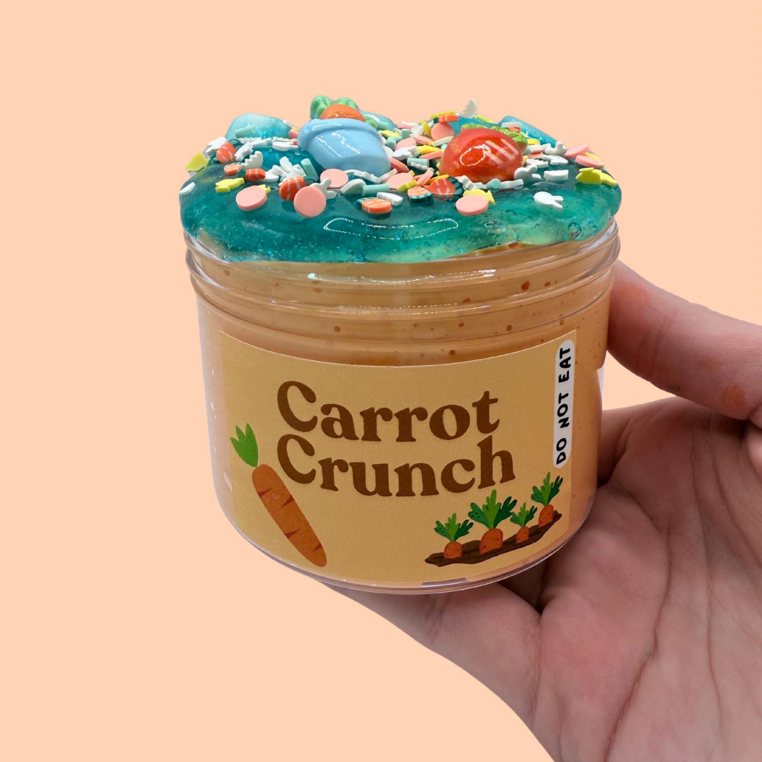 Carrot Crunch Slime | Carrot Slime | Crunchy Slime | Scented Slime ...