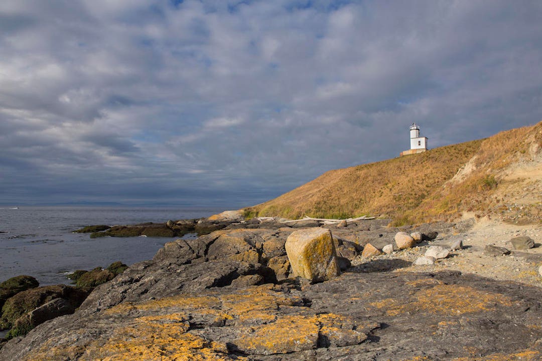 Cattle Point Lighthouse, San Juan Island, Washington Photo Print - Etsy