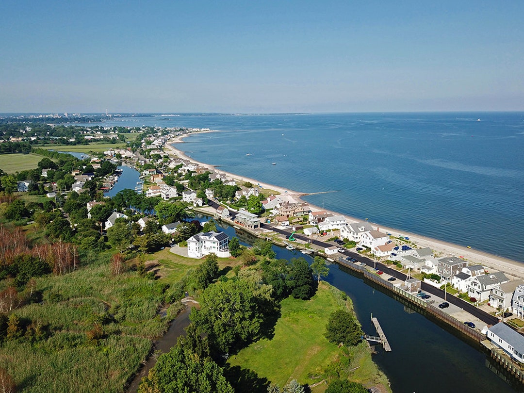 Fairfield Beach Road Aerial Photo - Etsy
