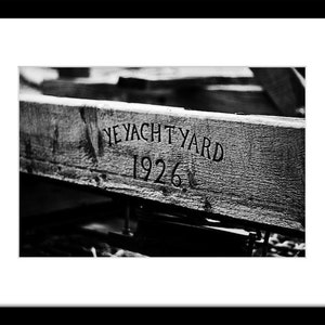 Ye Yacht Yard Vintage Nautical Boat Yard Sign Print - Etsy
