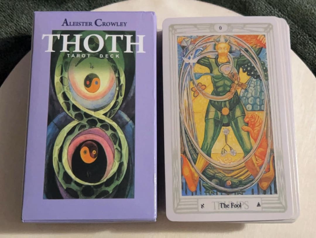 Thoth Tarot Deck - Etsy
