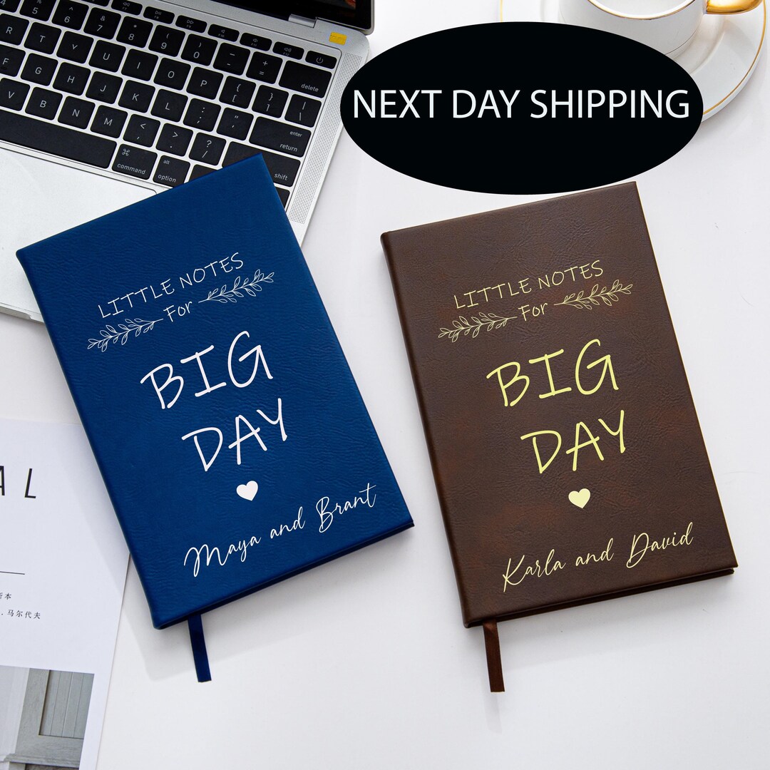 Little Notes for the Big Day, Wedding Notebook, Wedding Journal ...