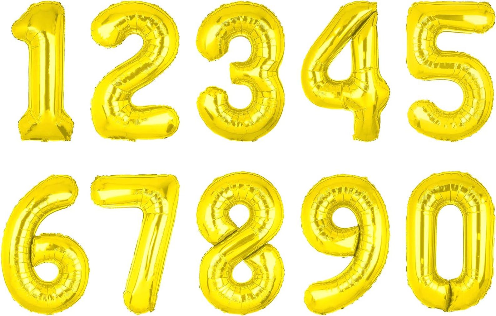 16" Script Cursive Foil Letters Numbers Symbols Foil Balloons Parties ...