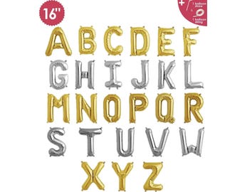 Capital Rose Gold Foil Letters Numbers Symbols Balloons Parties Party ...