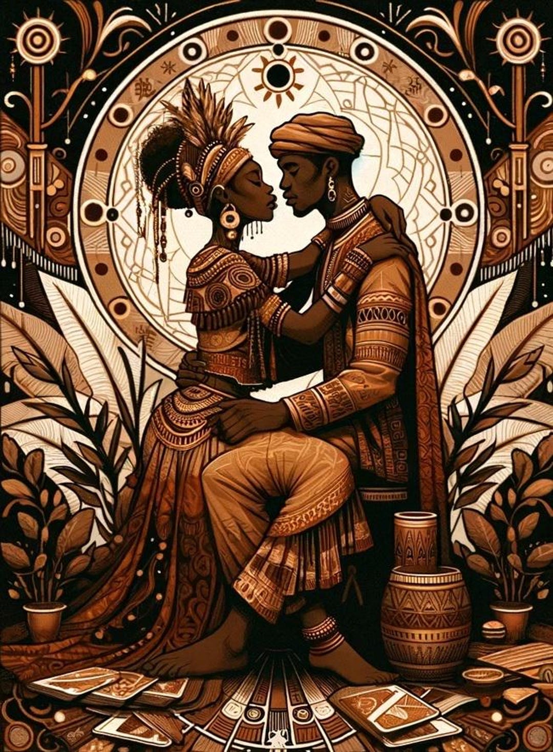 African Folklore High Quality Posters. Lovers, Nzinga, Shaka Zulu, the ...