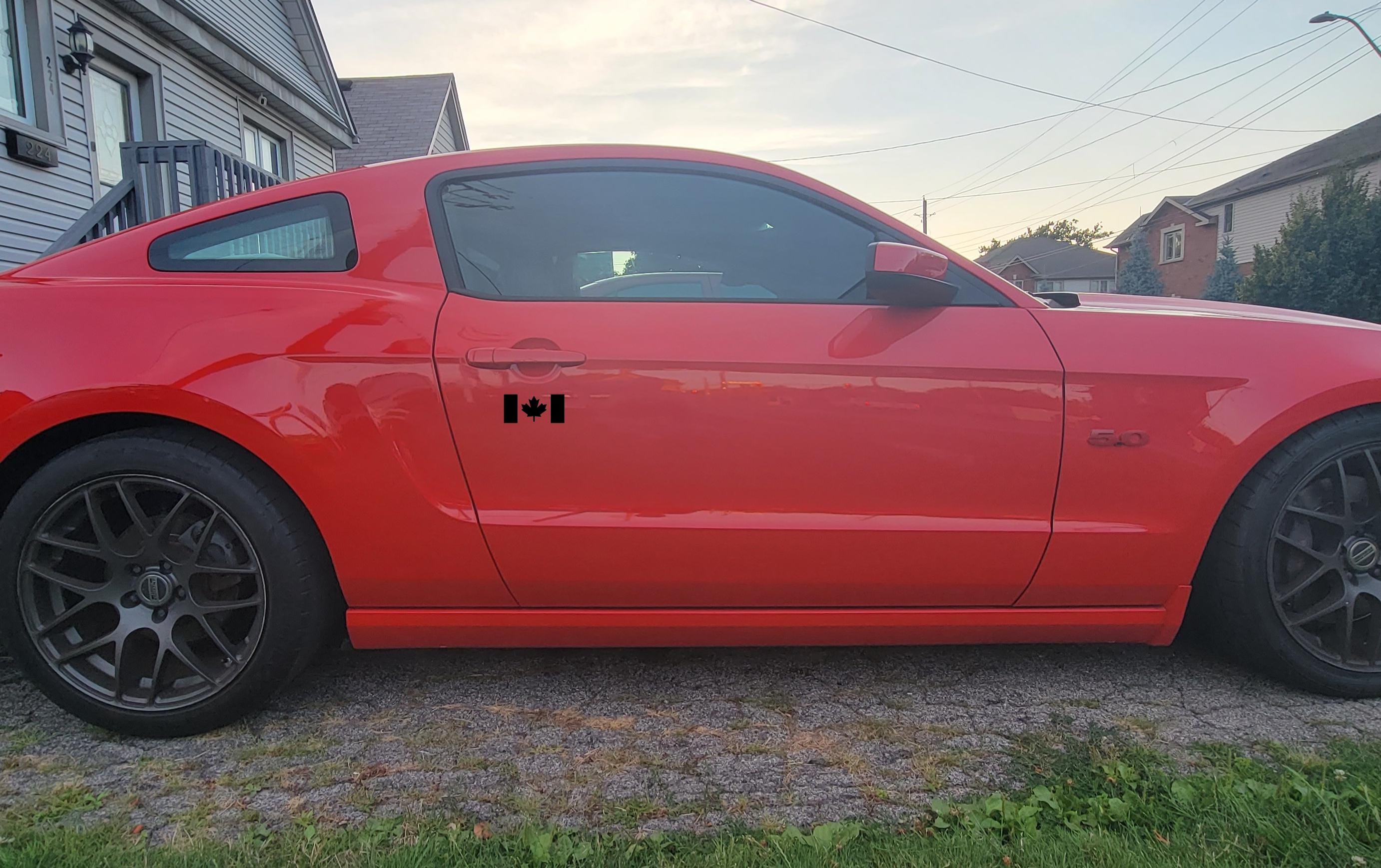 Canada Flag Decal for Cars, Trucks, Windows, Laptops - PLEASE READ ...