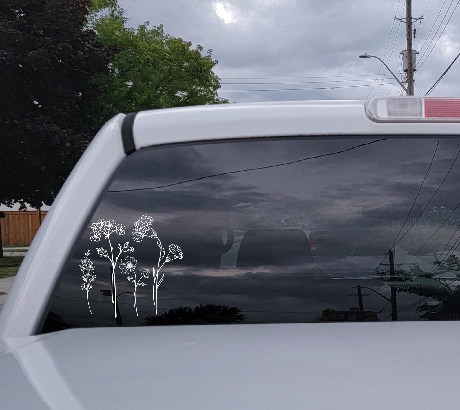 Birth Month Flower Decals for Walls, Vehicles, Windows, Home Decor ...