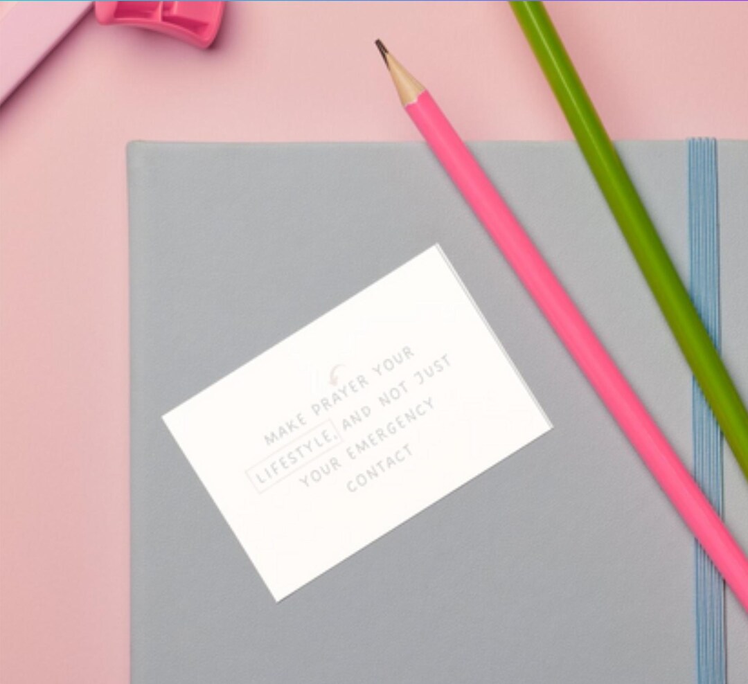 Prayer is a Lifestyle Sticky Notes - Etsy