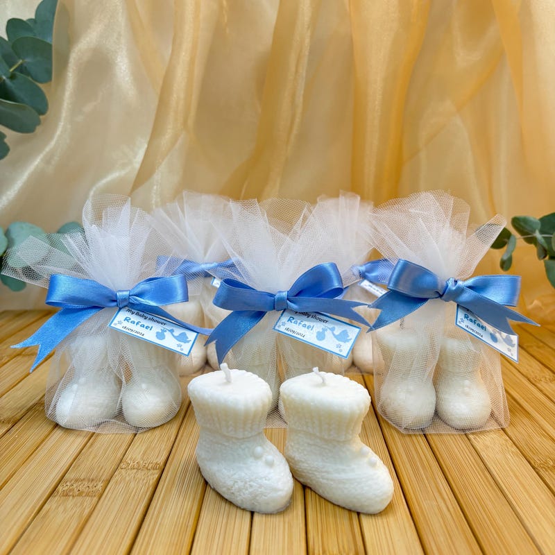 Velas de recuerdos para baby shower - Etsy México