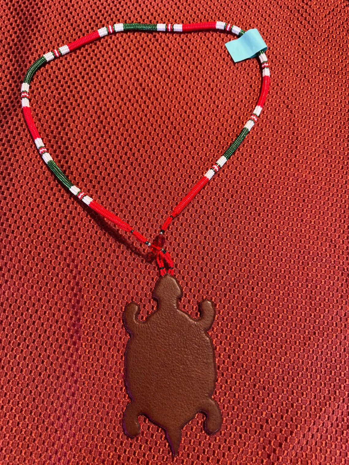 Hand Beaded Native American Medallion - Turtle - Etsy