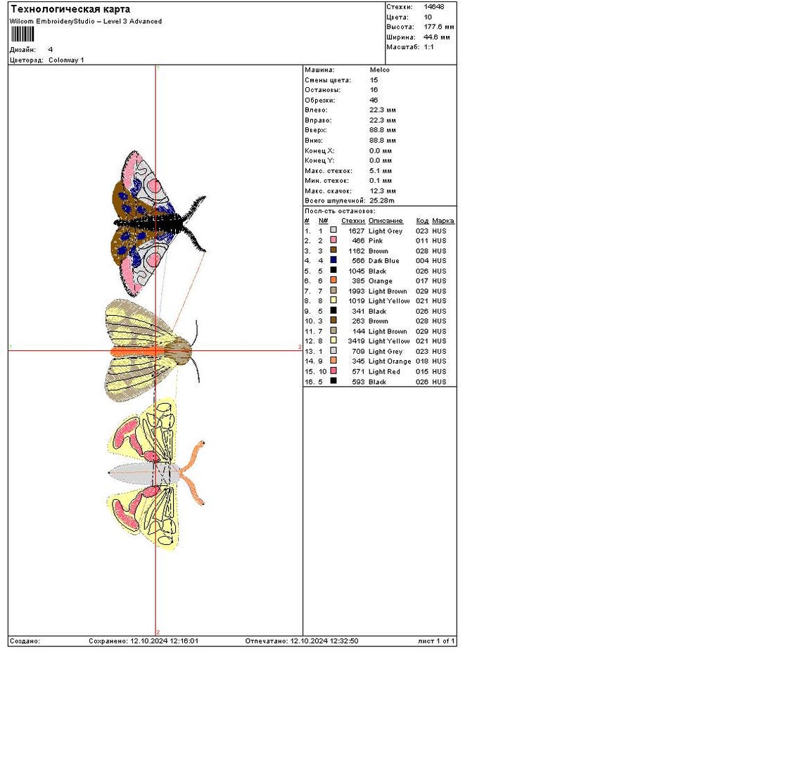 Moth Embroidery Designs File,trio Lunar Moth Embroidery Designs,trendy ...