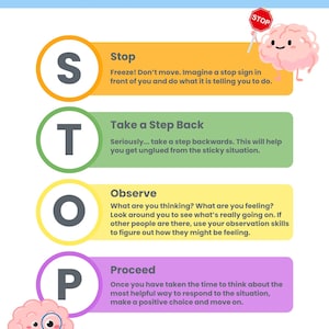 SELF-SOOTHE Skill DBT for Kids - Etsy