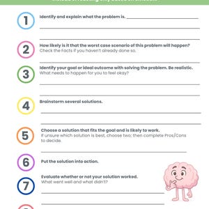 CHECK the FACTS Skill DBT for Kids - Etsy