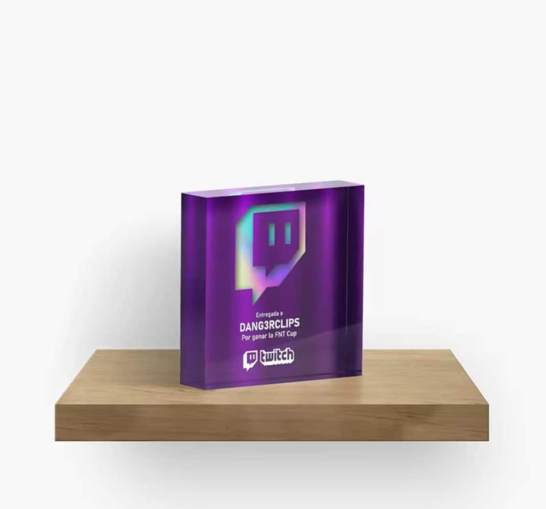 Custom Twitch Award 15X15 Cm - Etsy