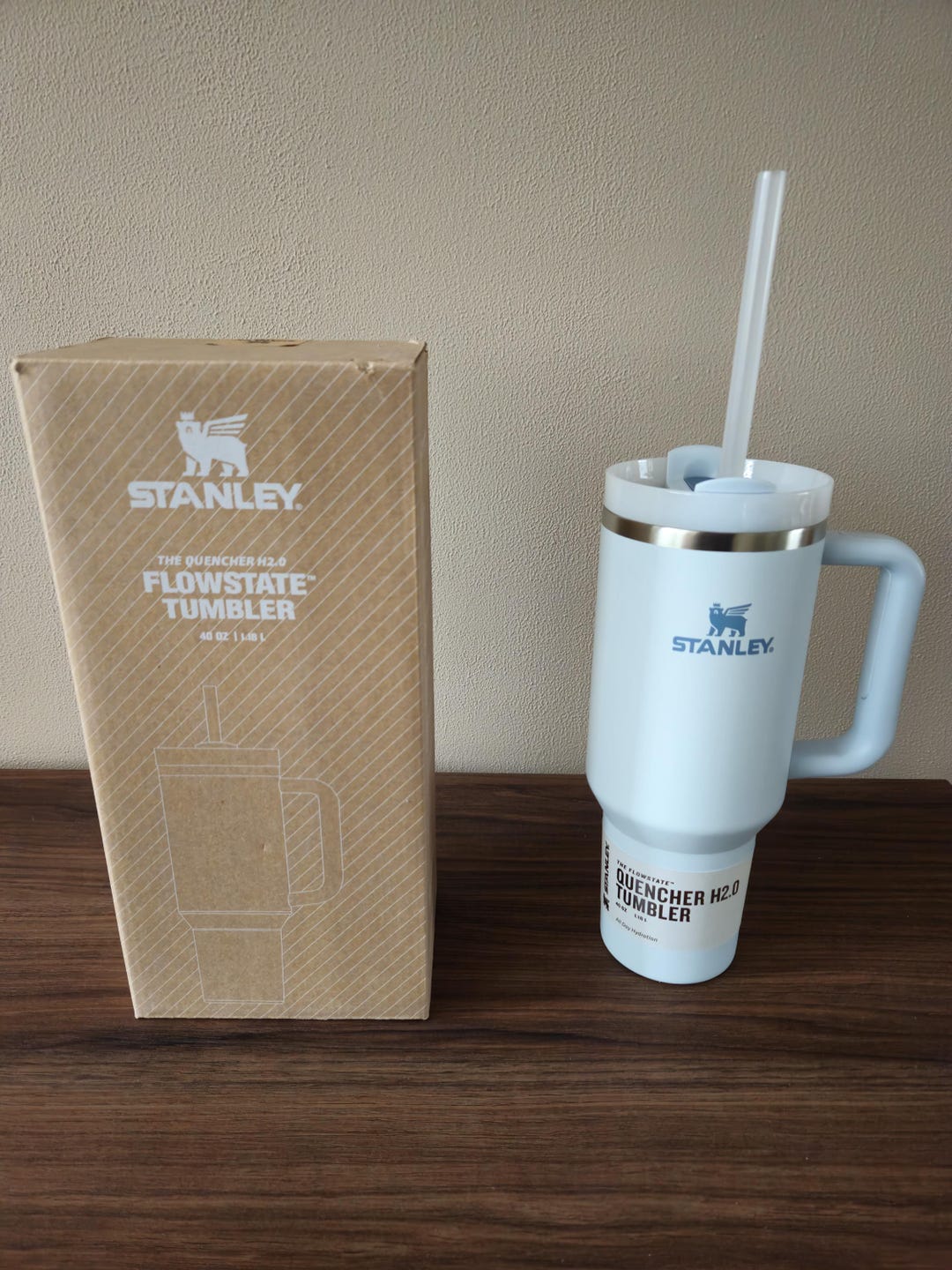 40 OZ CUSTOM FLASK | Stanley Inspired Mug | Iced Coffee Tumbler ...