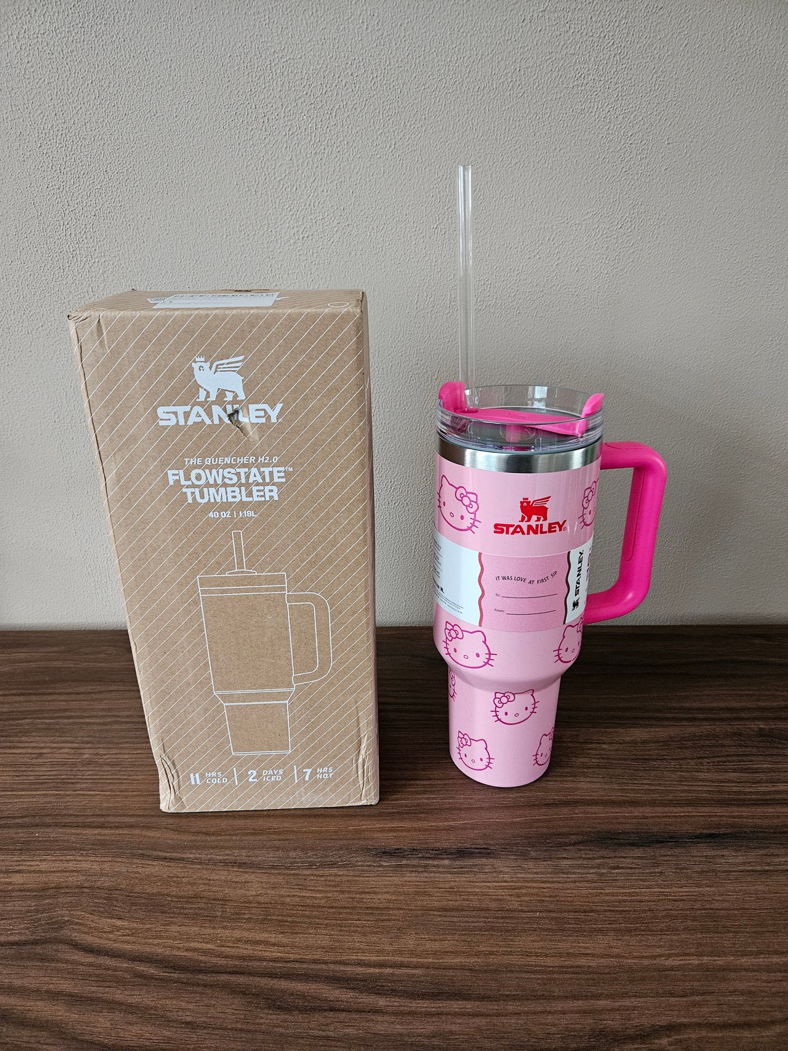 Custom Stanley Quencher Hello Kitty Stainless Steel Flasks Only ...