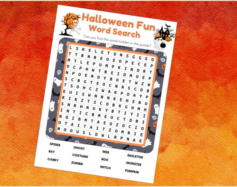 Fall Wordsearch Bundle - Etsy