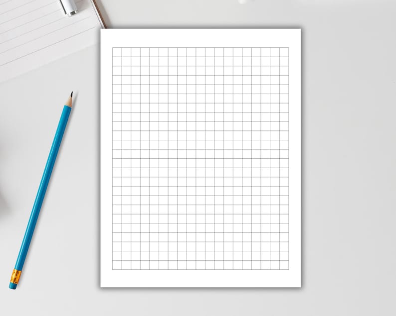 Graph Paper Bundle. Printable Graph Grid Paper. Dot Grid Paper. Digital ...