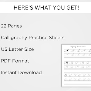 Calligraphy Practice Sheets Template. Printable Calligraphy Worksheets ...