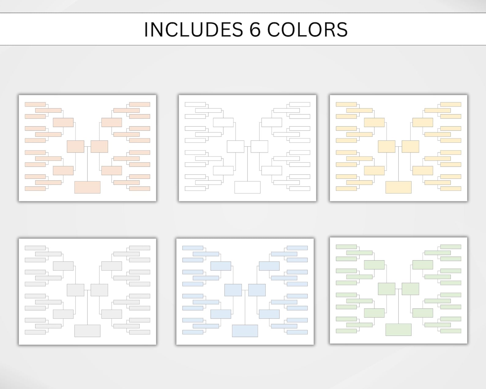 Family Tree Chart 5 Generations. Printable Family Tree Templates ...